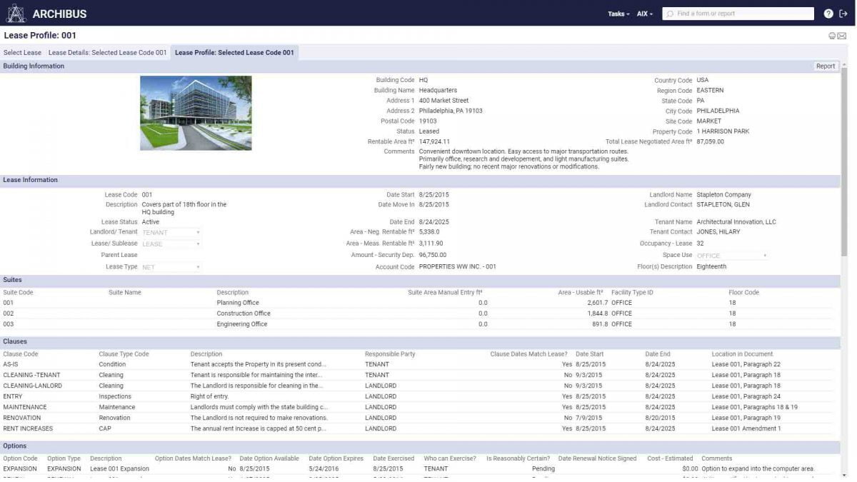 Real Estate Portfolio Management - ARCHIBUS Solution Centers ...